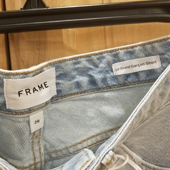 Frame Denim | Shorts | Nwot Frame Le Grand Garcon Shorts Lggsh385 ...